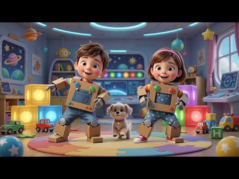 Hareket Zamanı Şarkısı 🏃‍♂️🤖 (Koş, Uç, Zıpla ve DUR!) | Eğitici Spor Şarkıları | Akman Kids Music