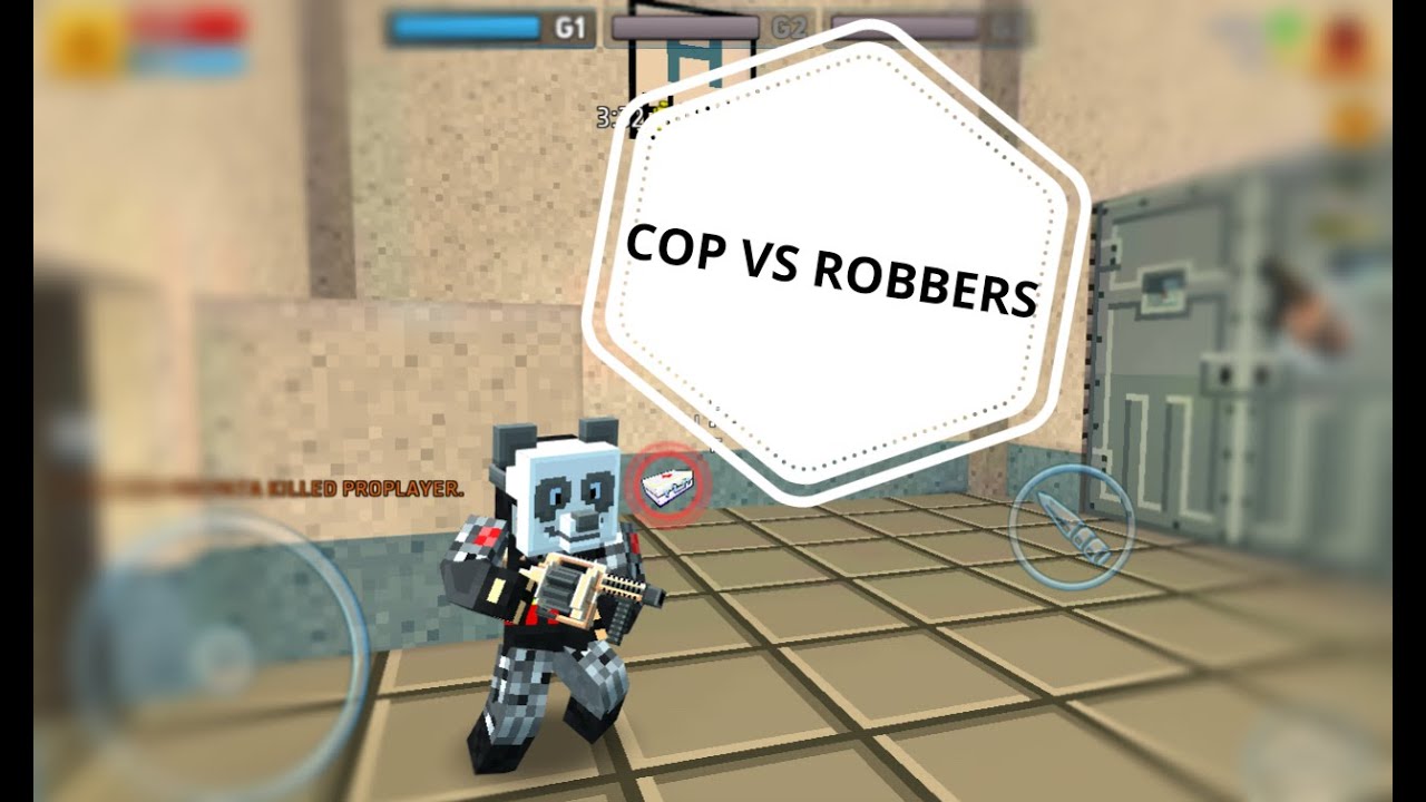 BLOCK CITY WARS: COPS VS ROBBERS - YouTube