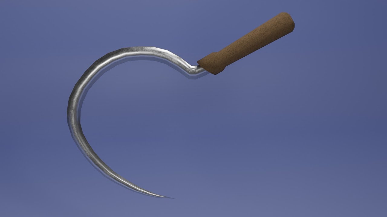 3D Modeling a Sickle in Blender - YouTube