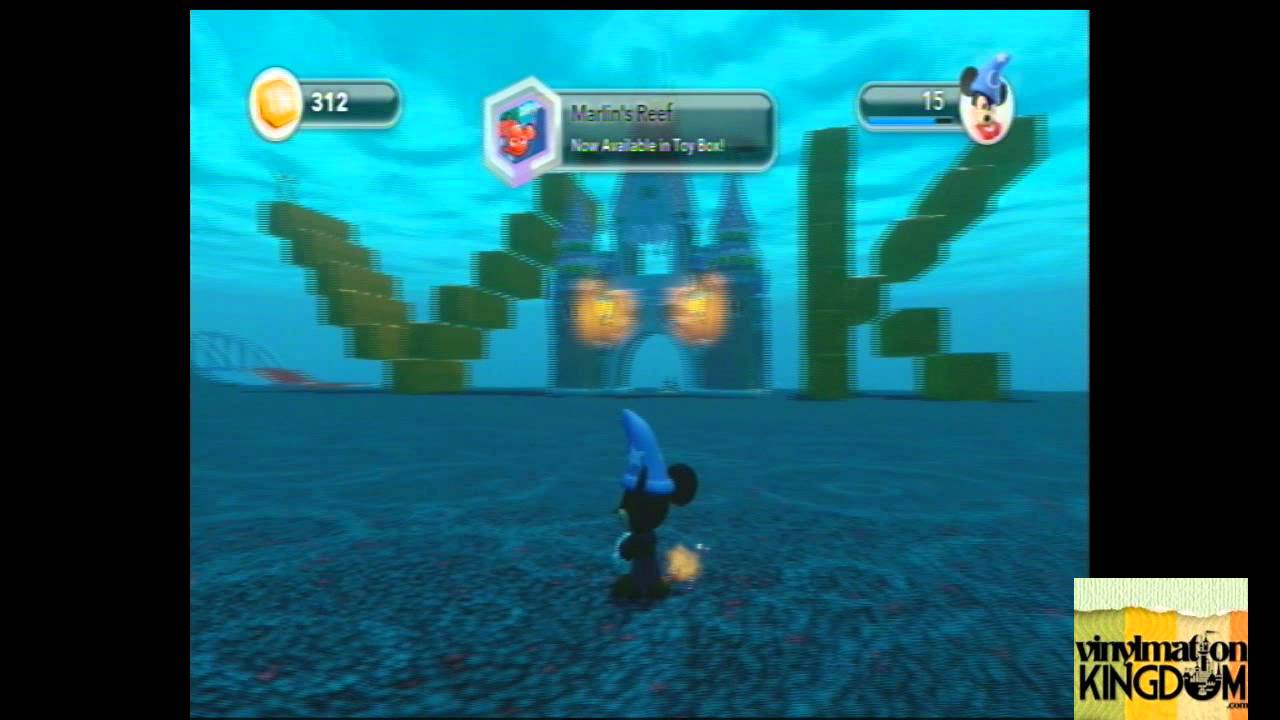 Finding Nemo Seascape & Marlin's Reef - Disney Infinity Power Disc ...
