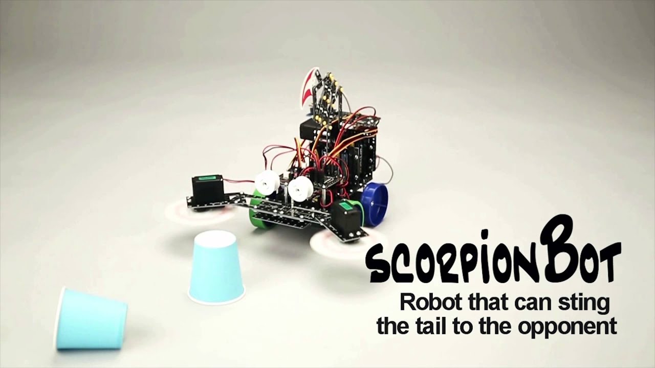 [ROBOROBO EDUCATION] ROBO KIT 6 - SCORPION BOT - YouTube