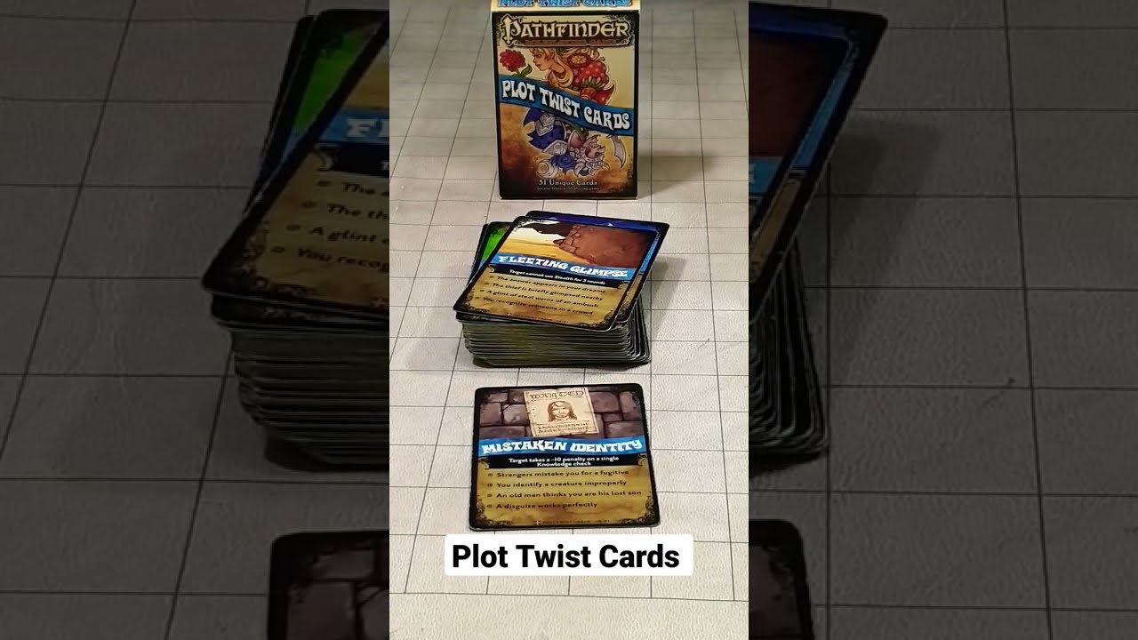 Plot Twist Cards - Dungeon Master Tool - YouTube