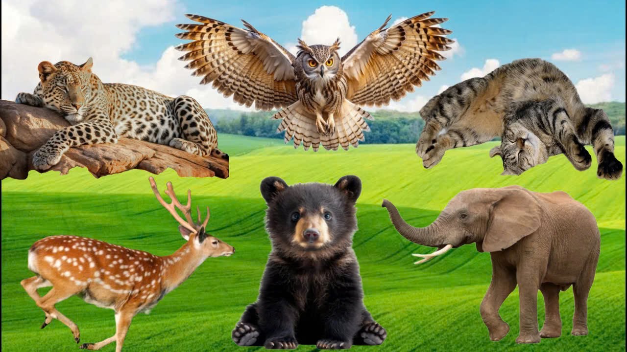 The Special Beauty of Animals - Hamster, Tiger, Chimpanzee, Zebra ...