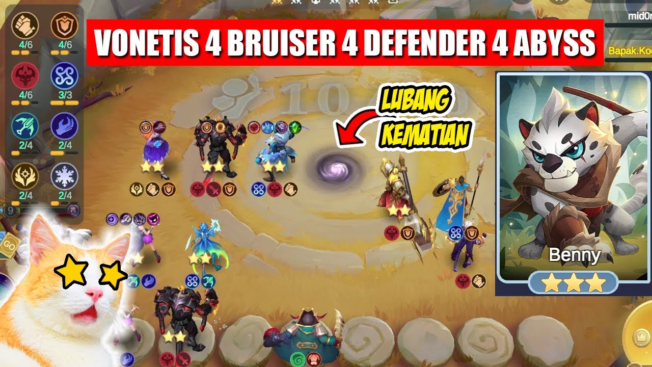 Vonetis TERKUAT 444😱Combo Meta Magic Chess Go Go - YouTube