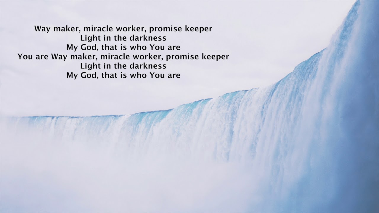 Way Maker | Piano Instrumental With Lyrics | Leeland / Sinach ...