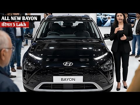 Hyundai New HYBRID Suv  ₹6.49 Lakh 35 KMPL Mileage | New 2026 Hyundai BAYON Launched In India
