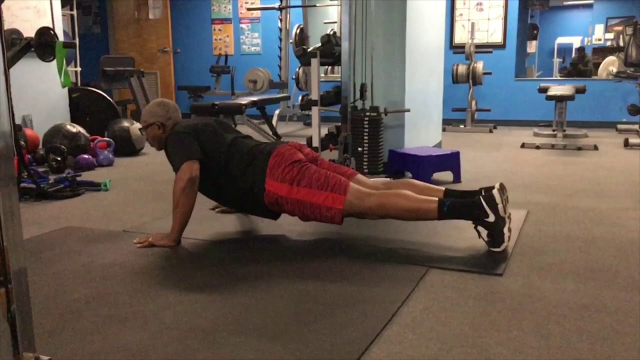The proper form for a push-up - YouTube