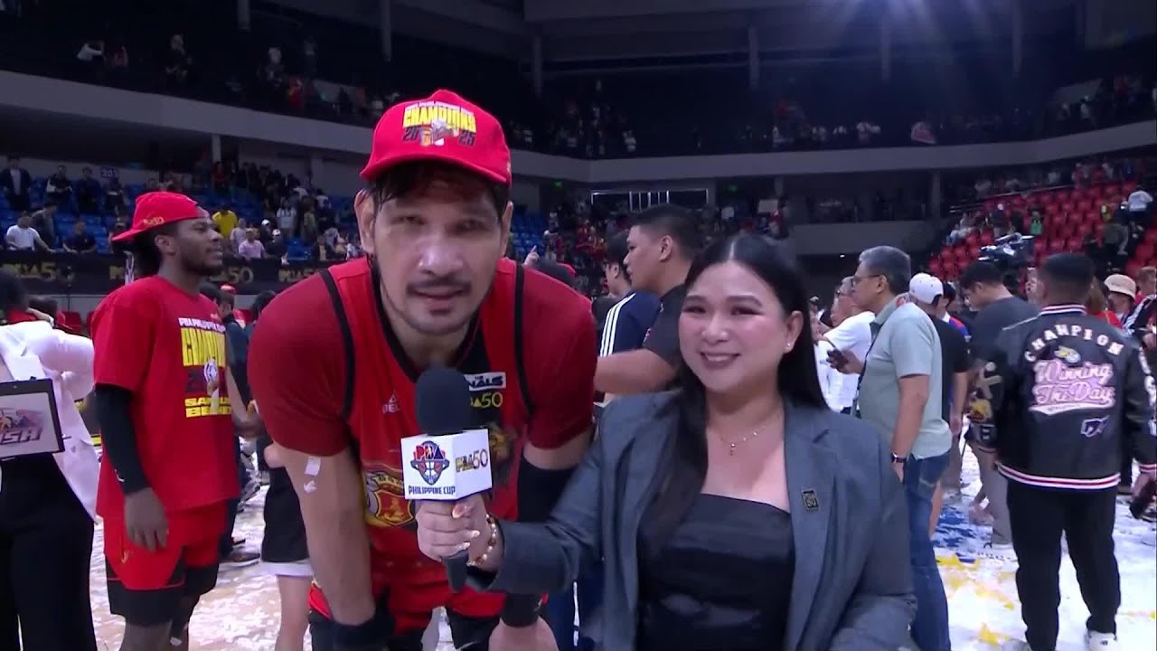 San Miguel Beermen players interview | PBA Season 49 Philippine Cup ...