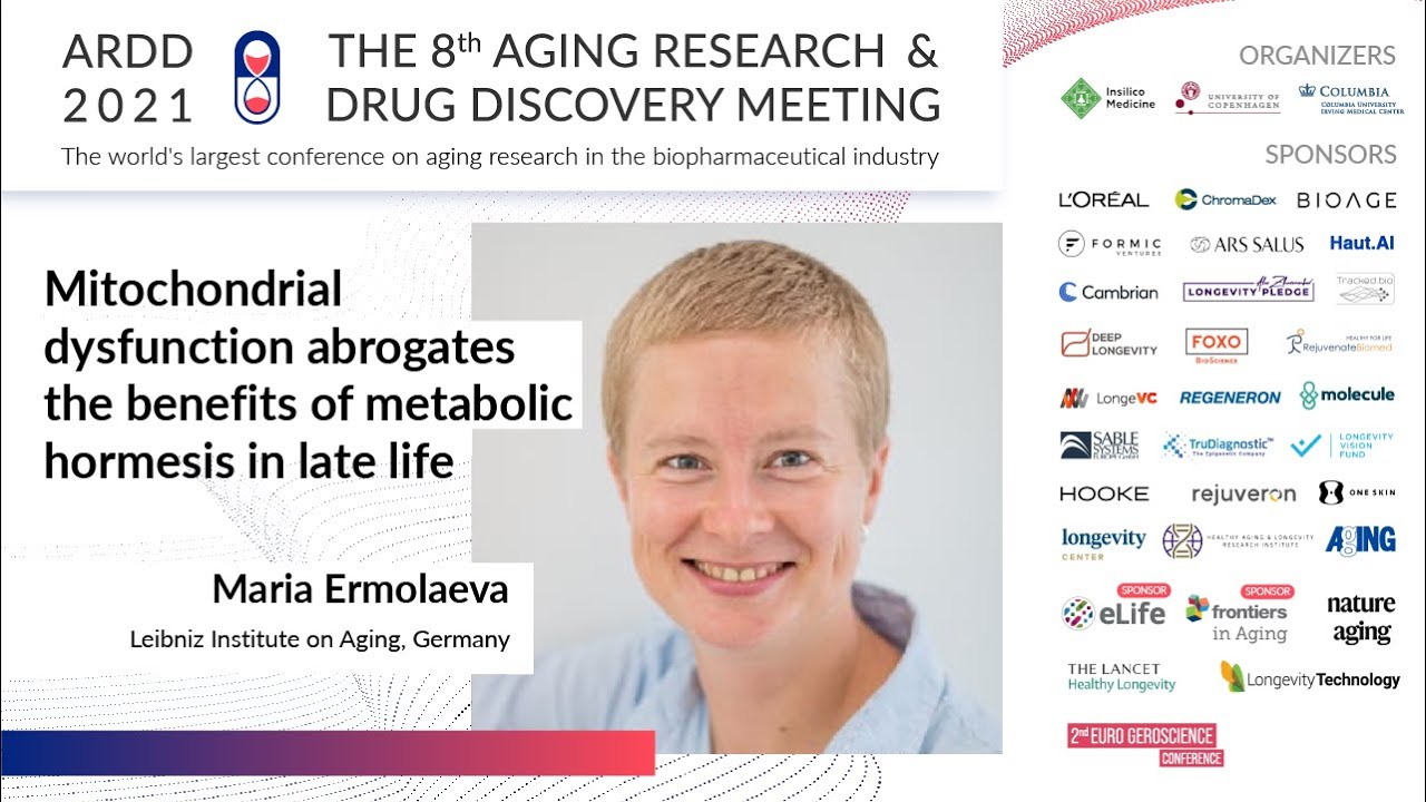 Maria Ermolaeva presents at ARDD 2021 - YouTube