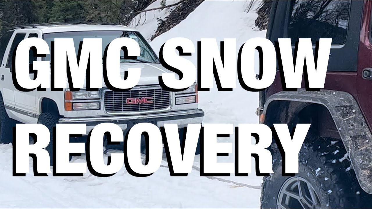 GMC snow recovery - YouTube