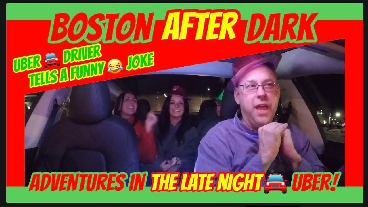 Uber Driver Tells Funny 🤩 Joke, Boston Uber, Uber Videos, Fun Uber ...