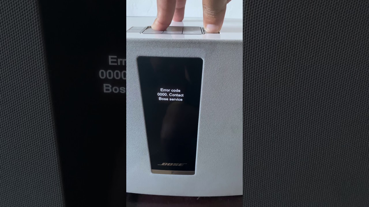 Error 0000bose Soundtouch 30 YouTube error-0000bose-soundtouch-30-youtube