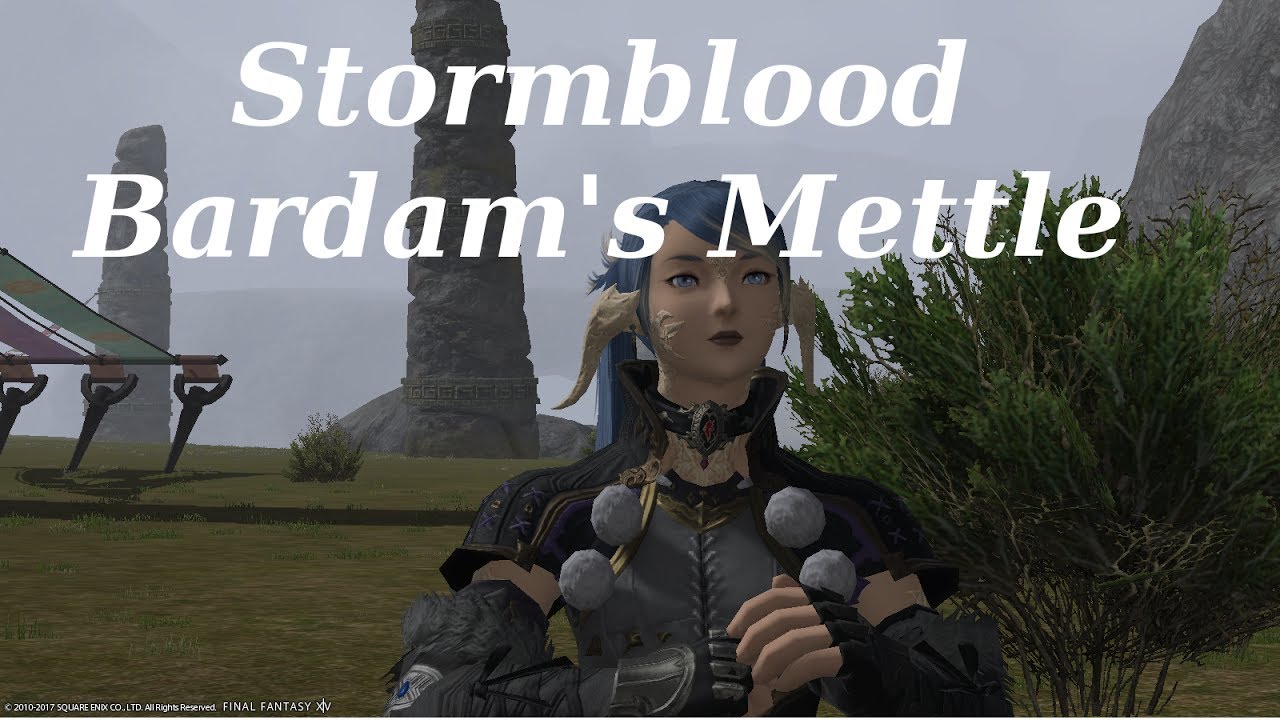 Final Fantasy XIV: Stormblood - Bardam's Mettle [NIN POV] - YouTube
