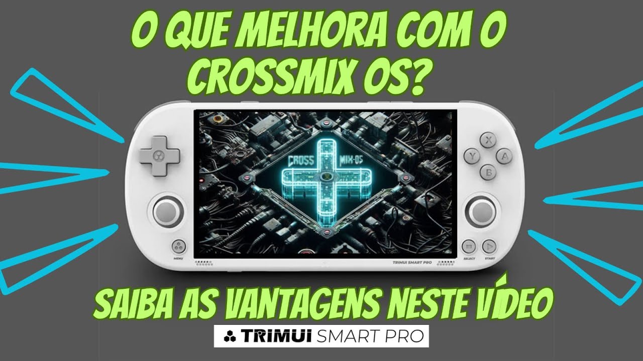 Trimui Smart Pro Com CrossMix Os: O que Muda? Realmente Fica Melhor ...