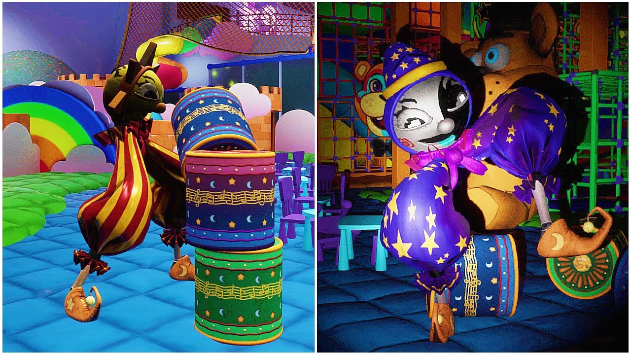 How Sploinkus & Yoinkus clean up messes made by Gregory - FNAF Security ...