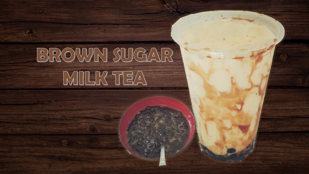How to Make Brown Sugar Milk Tea/Boba Milk Tea/ Tiger Milk Tea - YouTube