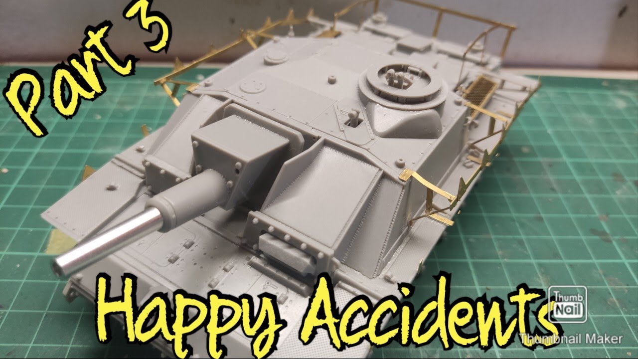 Stug III Ausf.G 10.5cm 1/35 scale Dragon(9058) Part 3 - YouTube