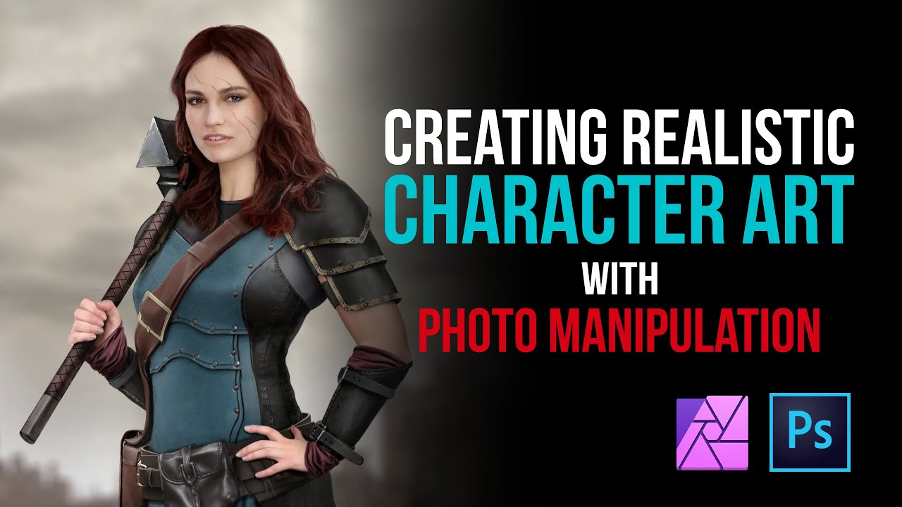 Realistic Character Design - Photo Manipulation, Concept Art, Photo ...