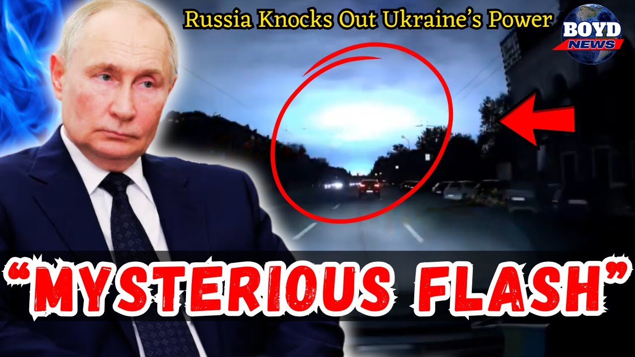 RUSSIAN STRIKES ON UKRAINE'S POWER GRID CAUSE MASS POWER OUTAGES ...