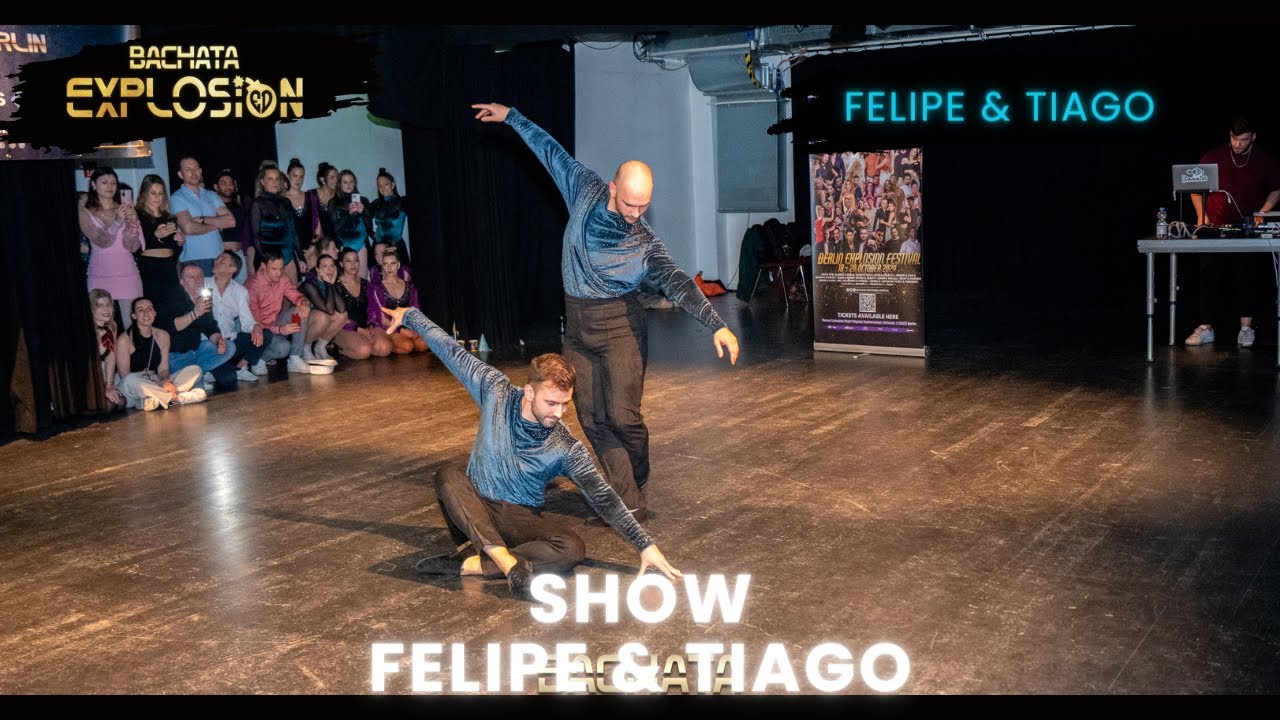 Felipe & Tiago [Bachata Show] Bachata Explosion Role Rotation 2024 ...