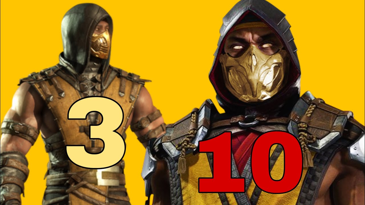 Rating EVERY default Scorpion design - YouTube