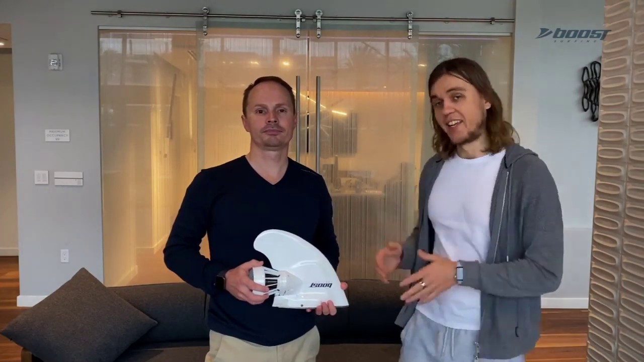 The World’s First Electric Surf Fin - YouTube