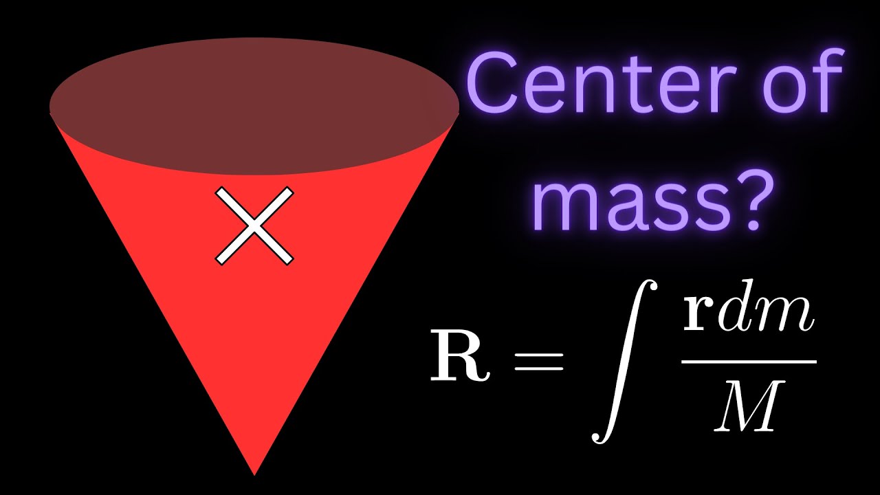 Center of Mass of a Uniform Cone - YouTube