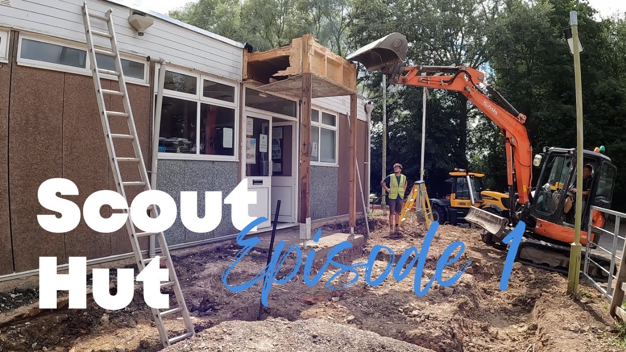 Extending A Scout Hut | Episode 1 | Construction Corner UK - YouTube