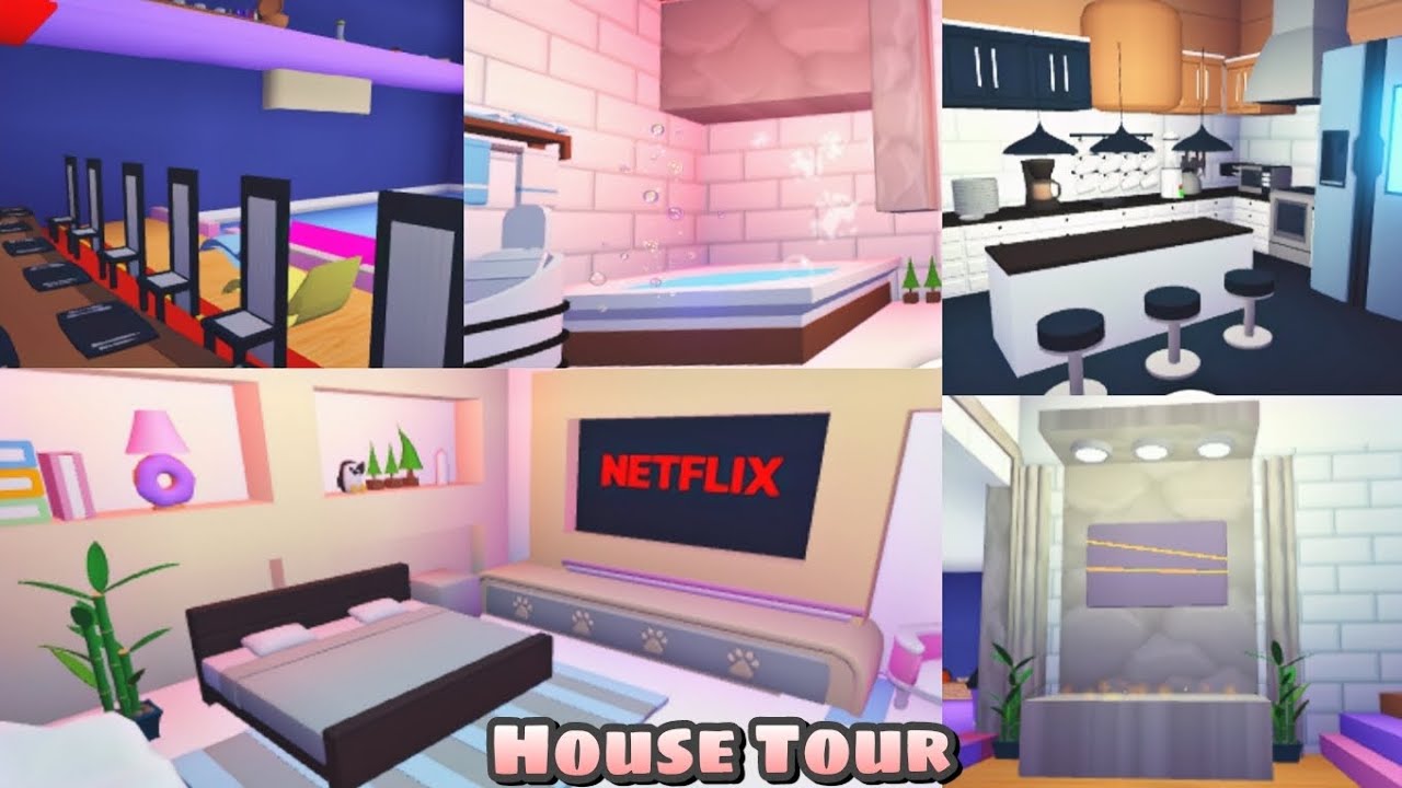 My House Tour in Adopt Me! - YouTube