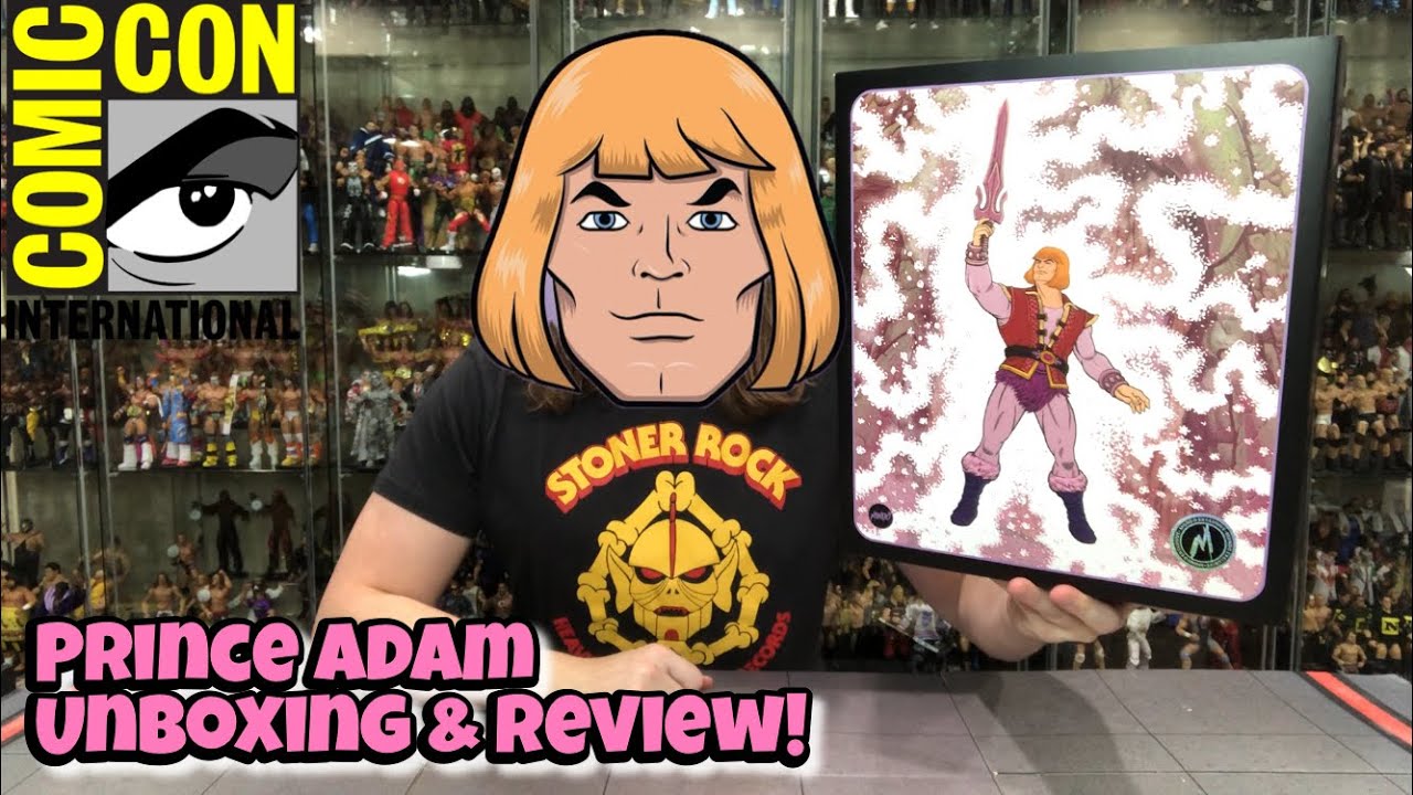 Prince Adam Mondo He-Man & The Masters of the Universe Unboxing ...