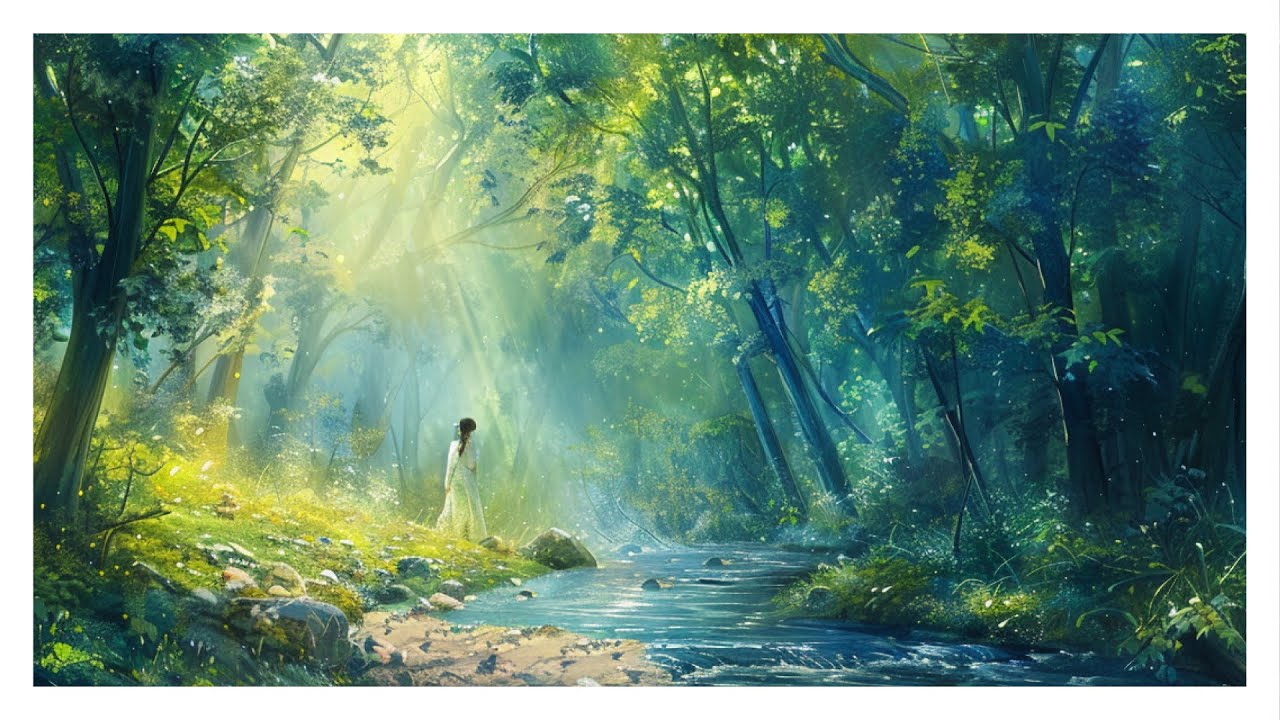 Enchanted Forest Stream and Insect Sounds - Perfect Nature Ambiance for ...