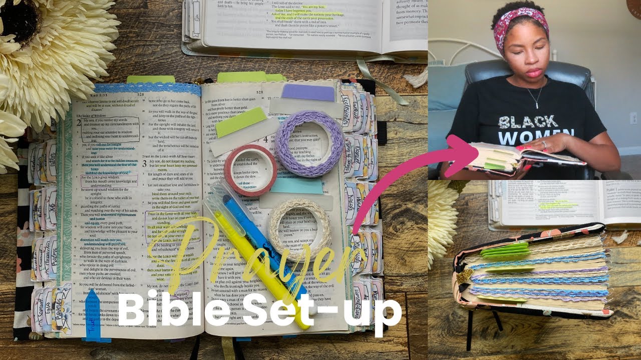 How to Make a Prayer Bible in 3 Simple Steps - YouTube
