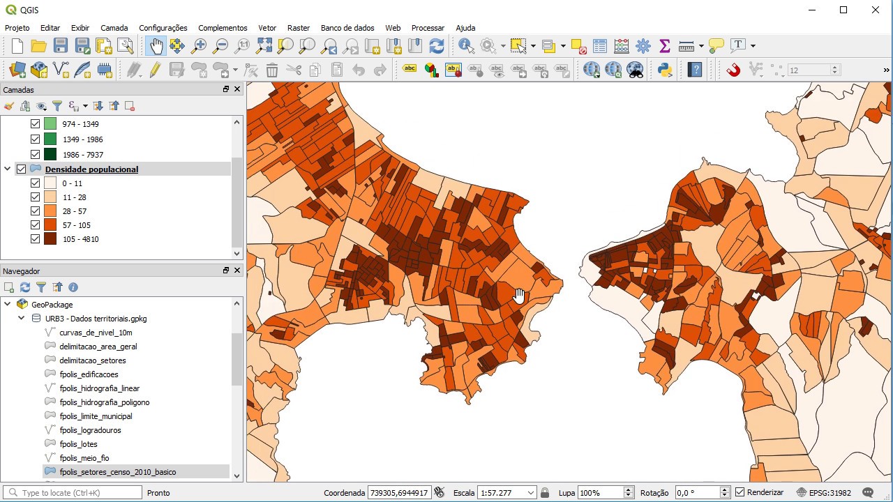 QGIS 3 - Mapas quantitativos IBGE - YouTube