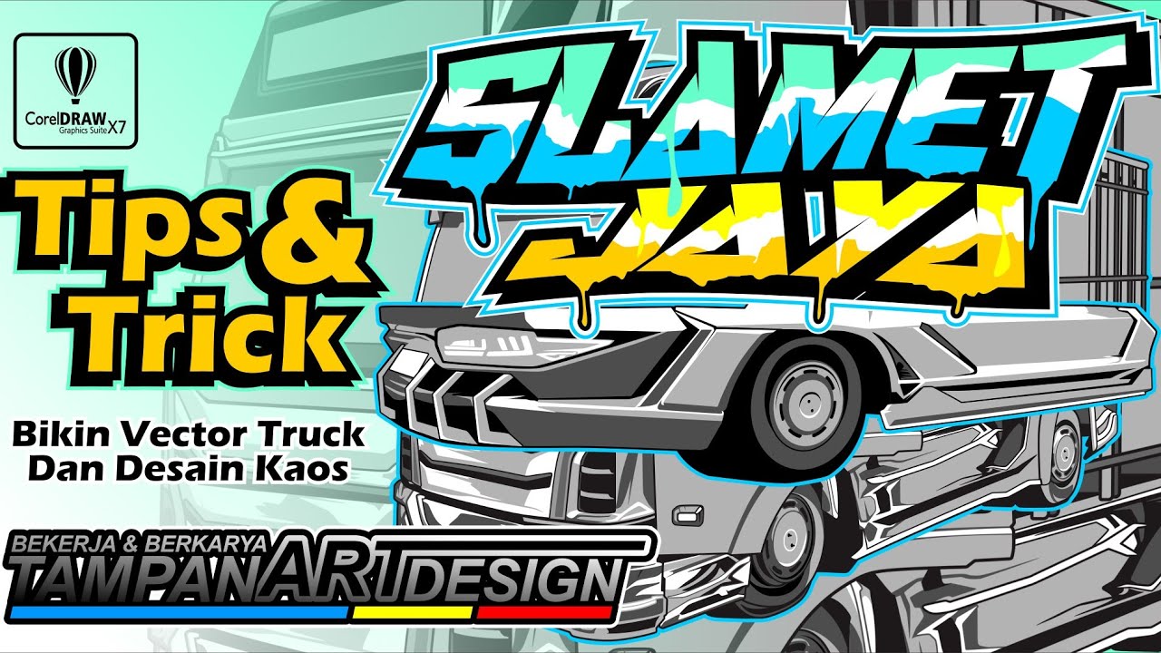 TIPS DAN TRIK VECTOR TRUCK MODIFIKASI VECTOR ART KEREN || TAMPAN ART ...