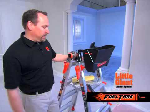 How to Use the Little Giant Ladder Fuel Tank - YouTube