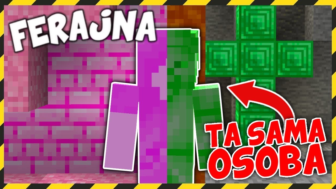Minecraft FERAJNA: KIM JEST RÓŻOWA STEVE? - YouTube