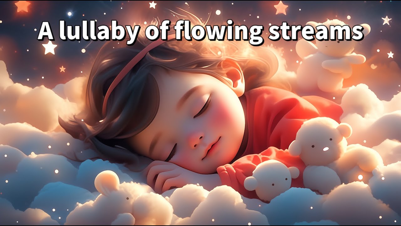 “5 minutes lullaby” for sleep sound of flowing water, 3 hours of ...