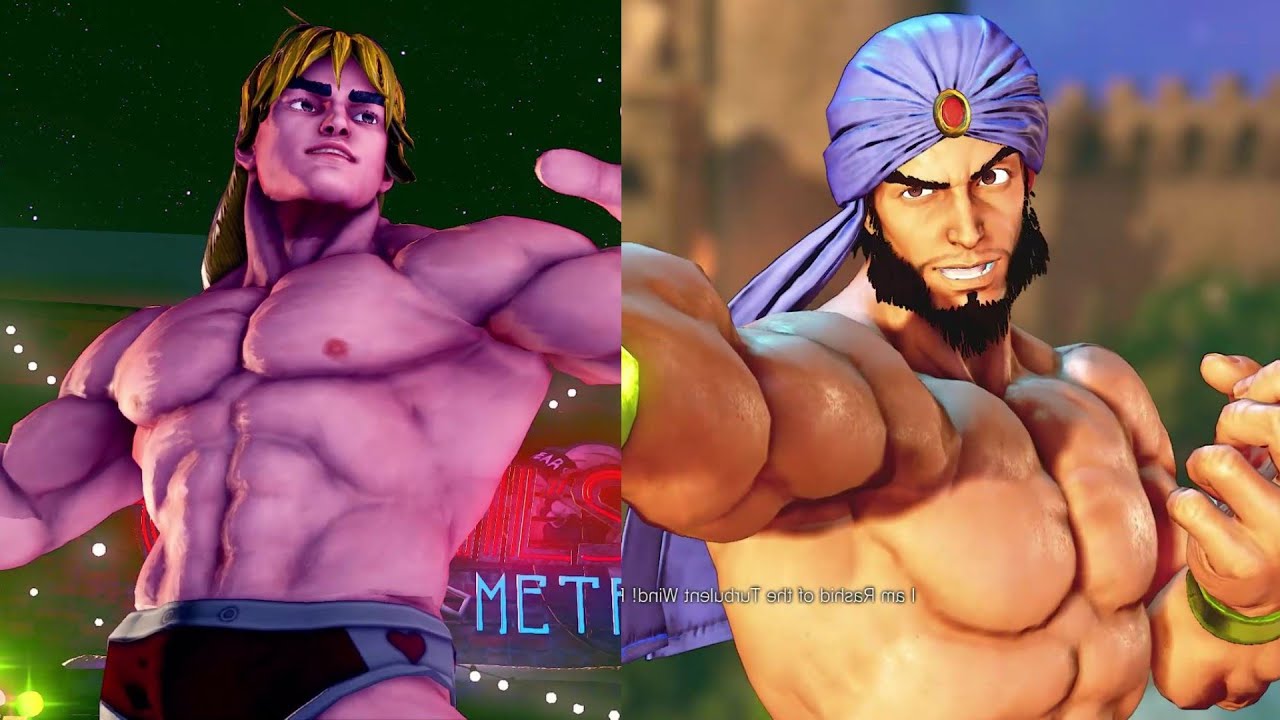 Street Fighter people Ryona， E. Honda VS underwear Nash, speedo Ken, 🥰 ...