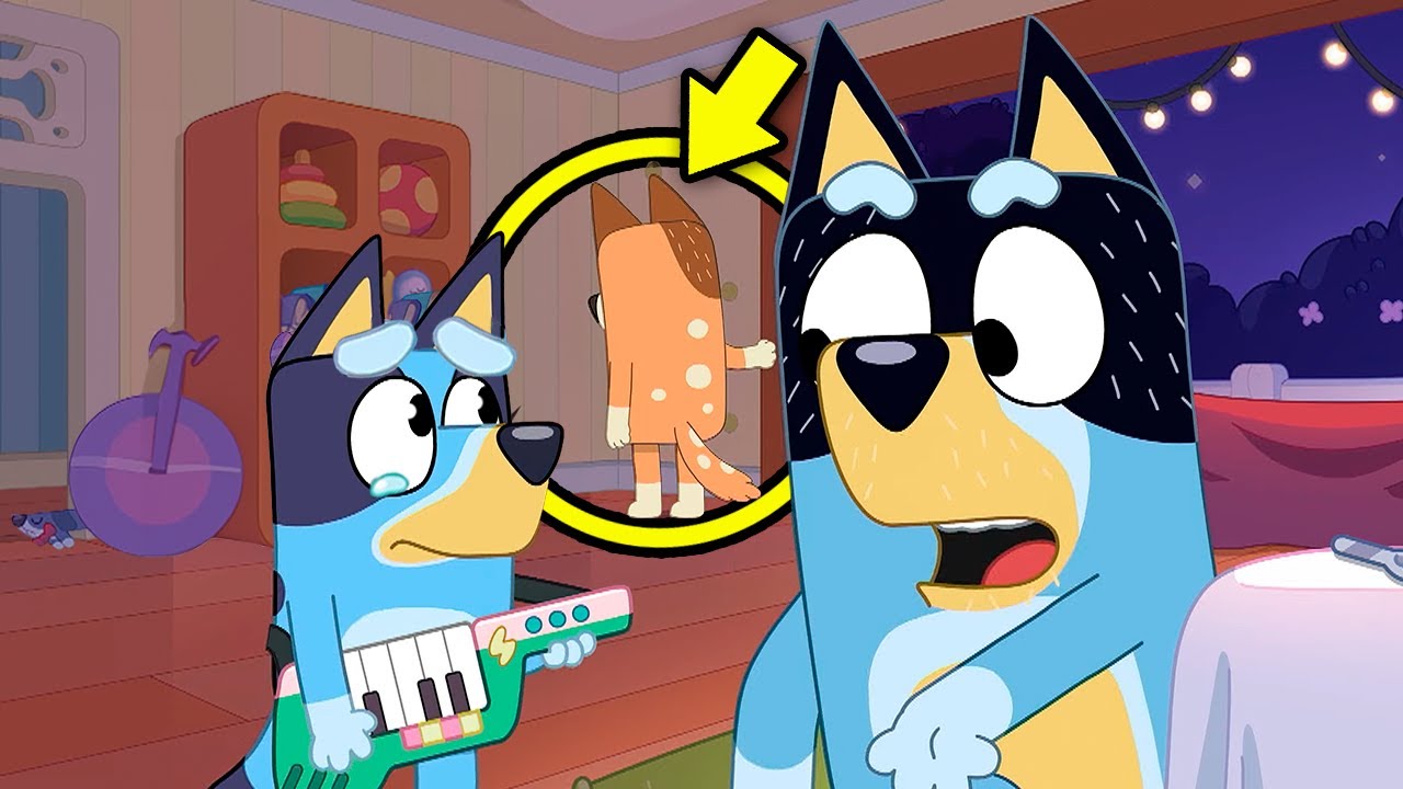 10 Extraños Secretos Escondidos en Bluey - YouTube
