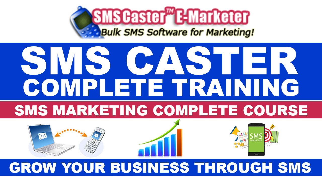 What Is SMSCaster - SMS Marketing Course - SMS Caster Overview - YouTube