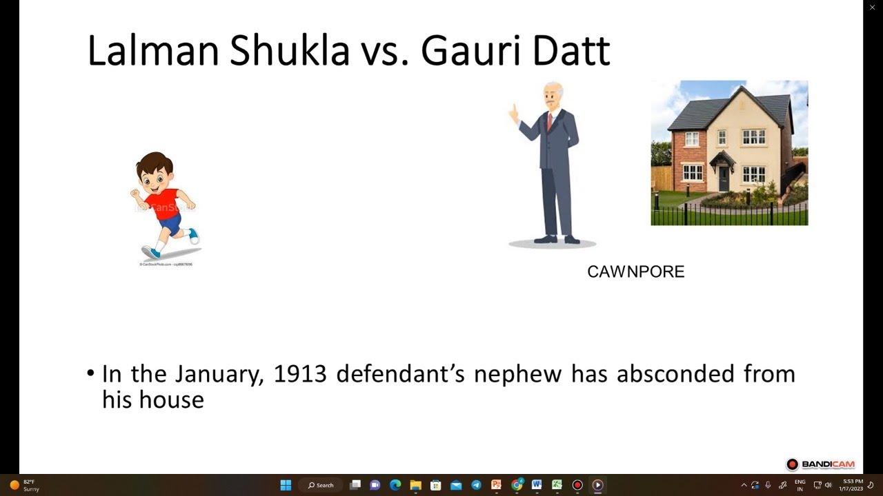 Lalman Shukla Vs Gauri dutt Detailed case LAw Contract Law Part 6 - YouTube