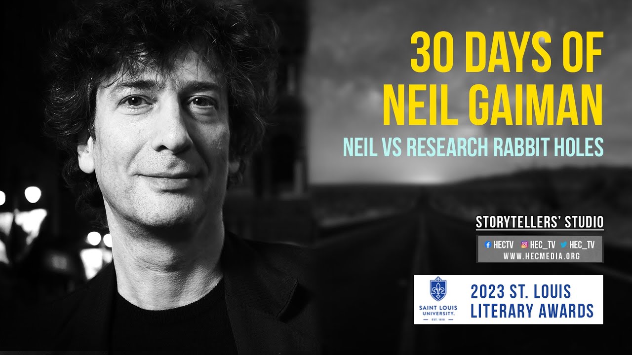 Neil Gaiman and His Research Rabbit Holes - YouTube