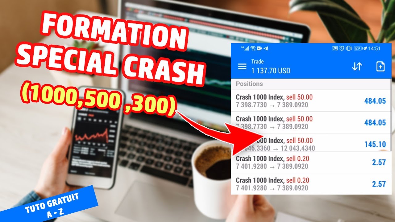 📈 Cours Complet Crash 1000, Crash 500 & 300 + 4 Stratégies de Trading ...