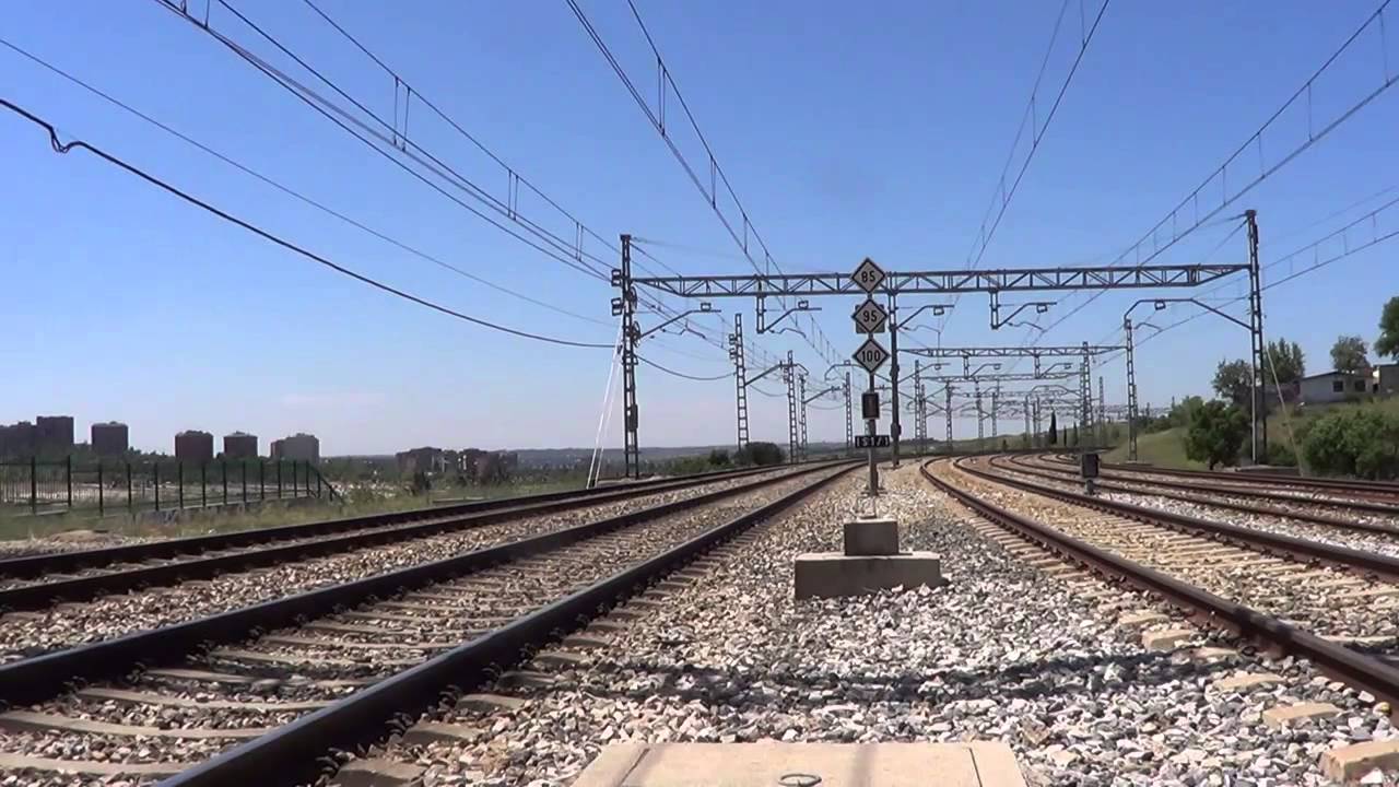 Renfe 450 double decker commuter train - YouTube