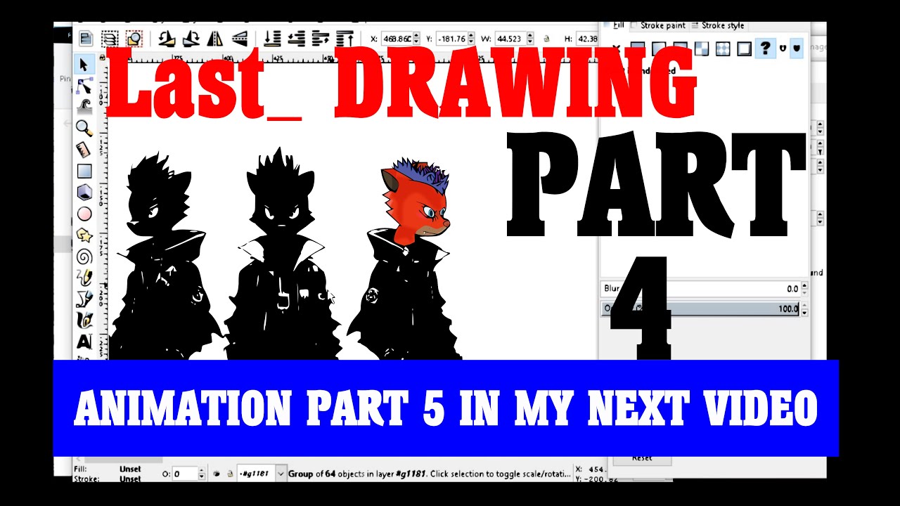 MOHO CREATE YOUR FIRST ANIMATION SERIES : DRAWING & COLORING draw part ...
