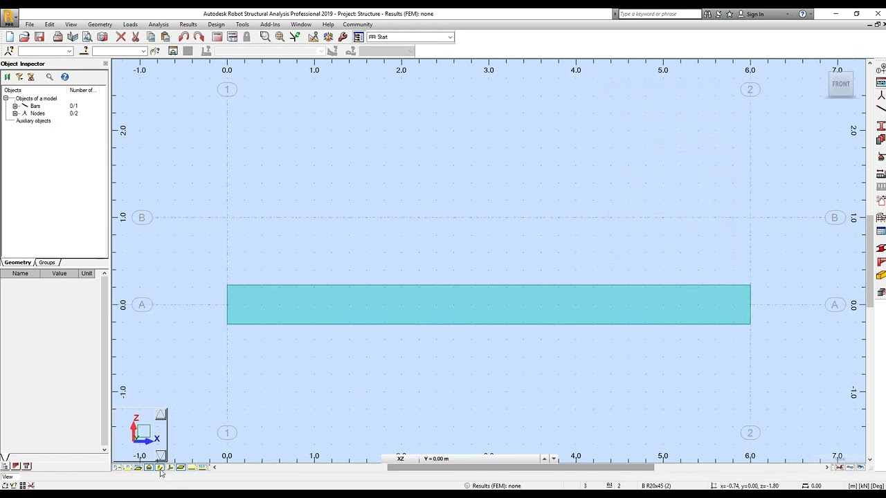2D Fram Modeling#1 - YouTube
