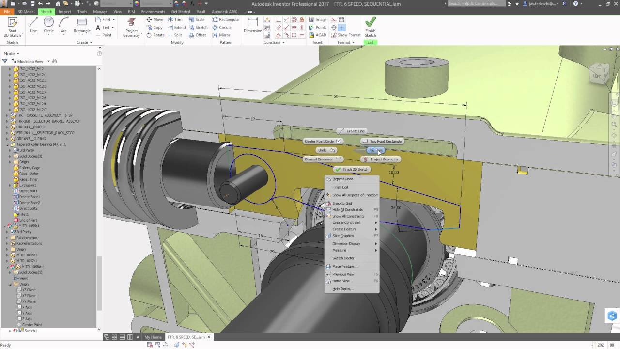 Inventor 2017 - Modelare Parametrica - YouTube