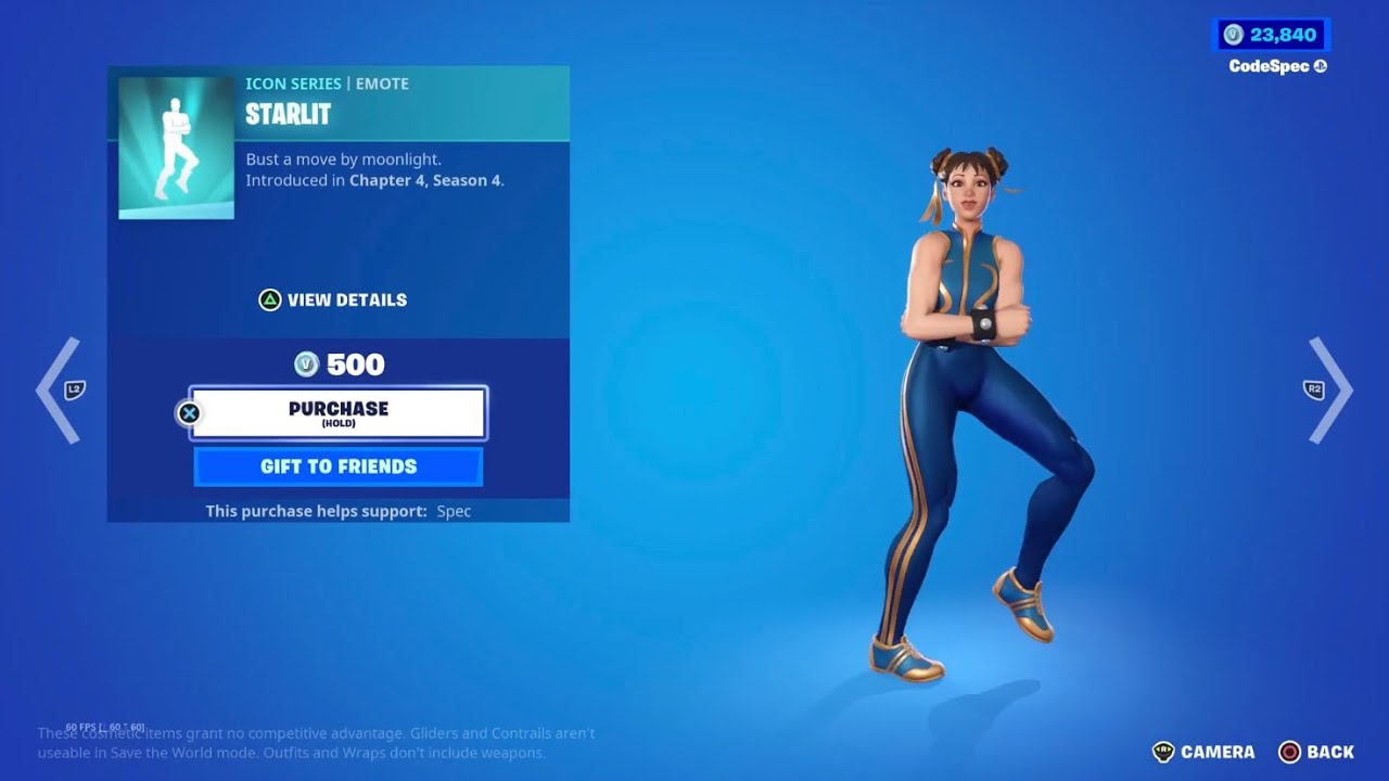 *NEW* Starlit Emote! Fortnite Battle Royale - YouTube