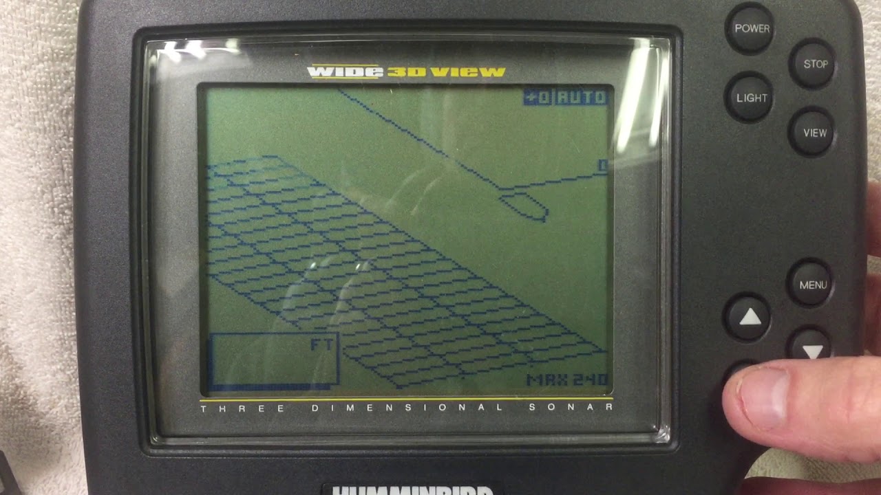 SOLD - Humminbird Wide 3D View 12/2020 2 of 3 Ebay - YouTube