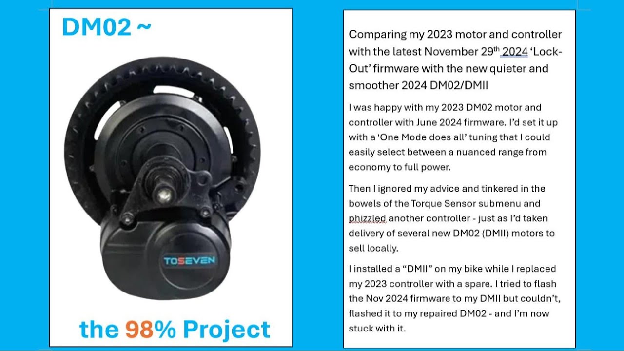 DM02 one year review vs DMII - YouTube